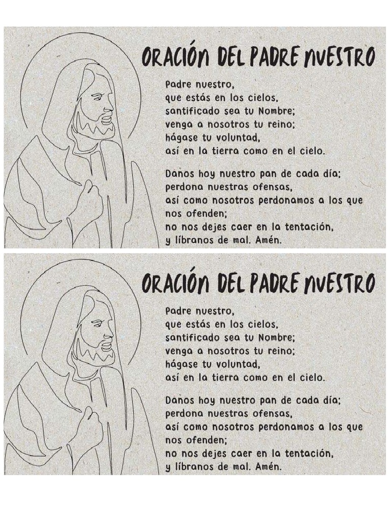 Padre Nuestro PDF | PDF