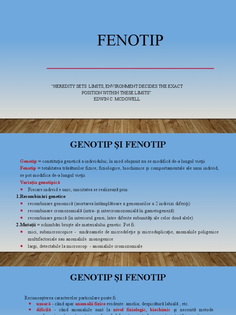 Fenotip 1 | PDF