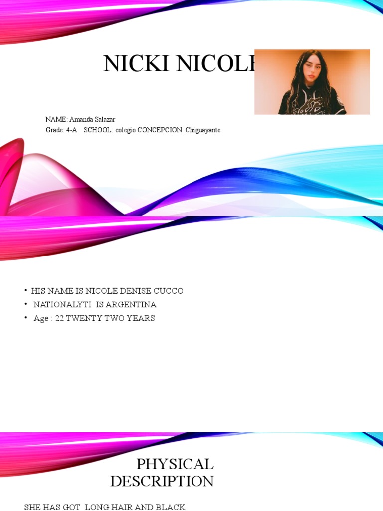 Nicki Nicole | PDF
