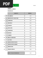 Cotizacion para Construccion Mano de Obra | PDF