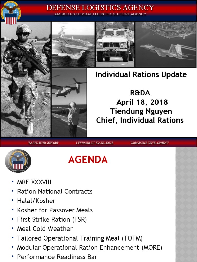 Individual Rations Update Overview | PDF | Food And Drink