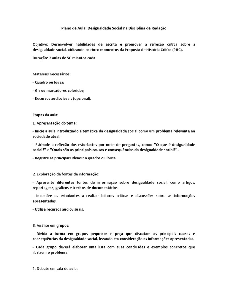 Plano de Aula Aula 3 - Costurando As Ideias | PDF