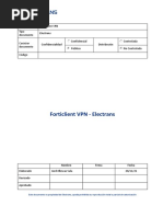 Instalación y uso de FortiClient VPN | PDF | Red privada virtual ...