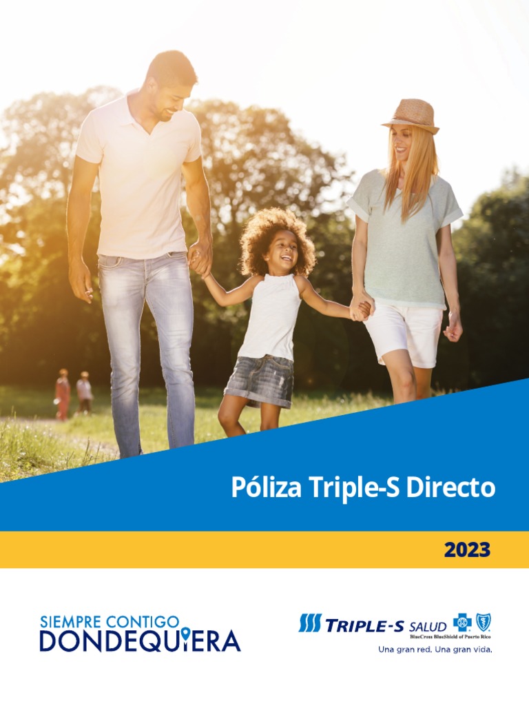 Triple S Directo 2023 Poliza Es | PDF | Medicare (Estados Unidos ...