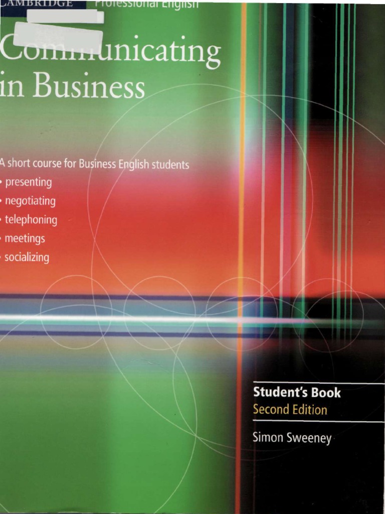 Communicating in Business - A Short Course For Business English ...
