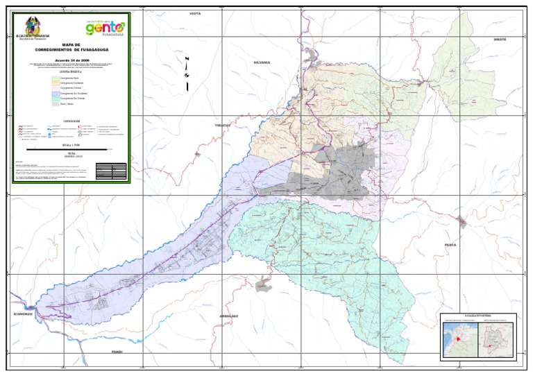 Mapa de Corregimientos | PDF