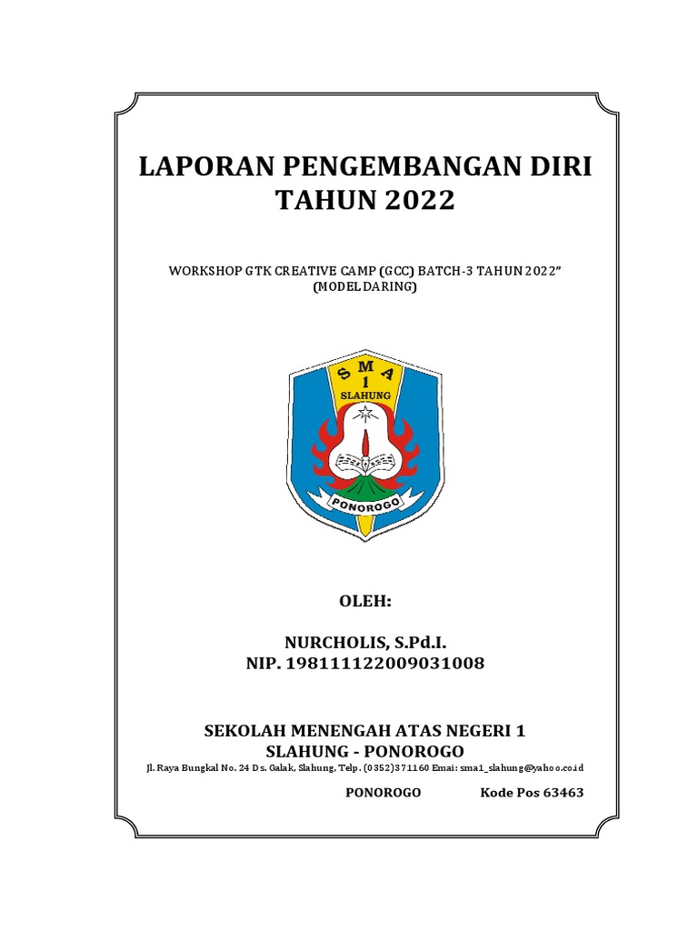 LAP PD 2022 - Ke 3 | PDF