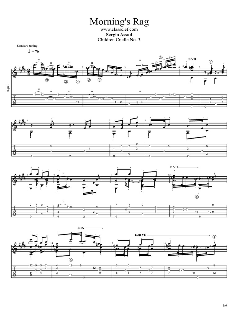 Assad Morning Rag | PDF