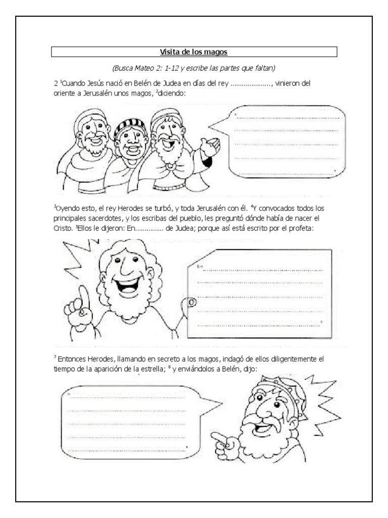 Clase Los Reyes | PDF | Reyes Magos | Herodes el grande