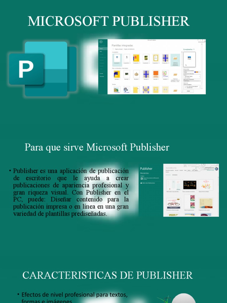Microsoft Publisher | PDF