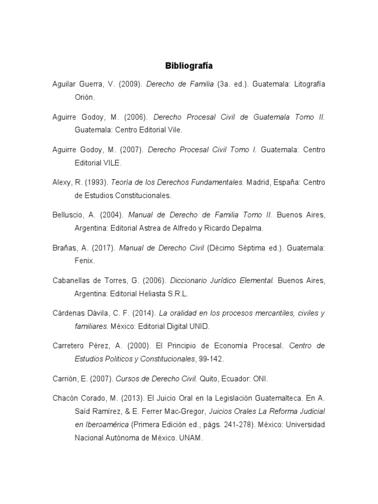 Bibliografía de Derecho en Guatemala | PDF | Guatemala | Politica de mexico