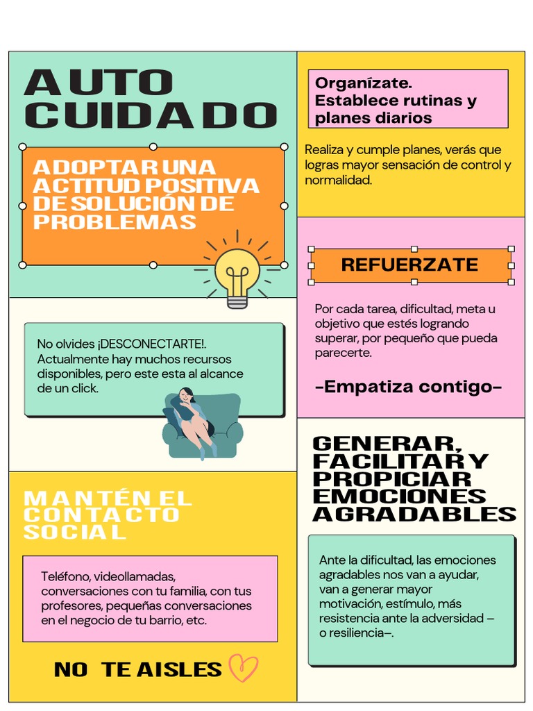 Afiche de autocuidado | PDF