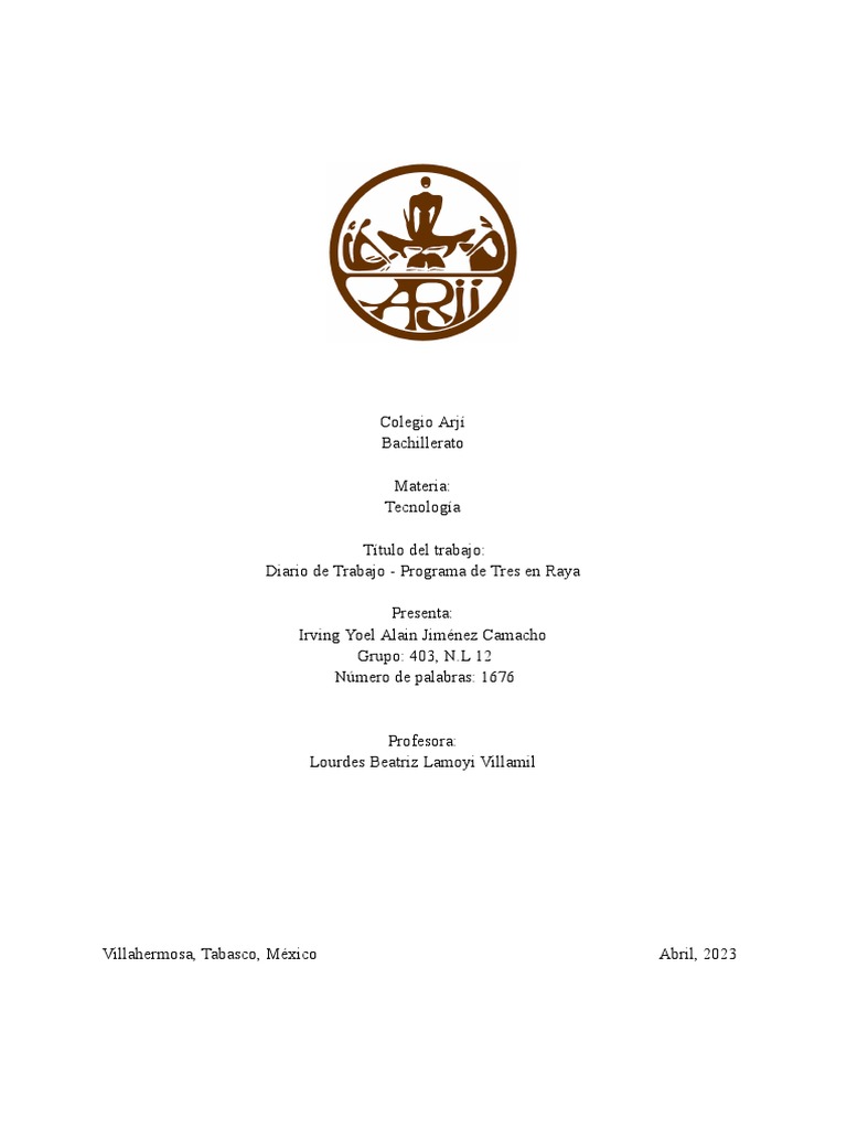 Diario de Trabajo - Tres en Raya en Python | PDF | Python (lenguaje de ... Diario de Trabajo - Tres en Raya en Python | PDF | Python (lenguaje de ...
