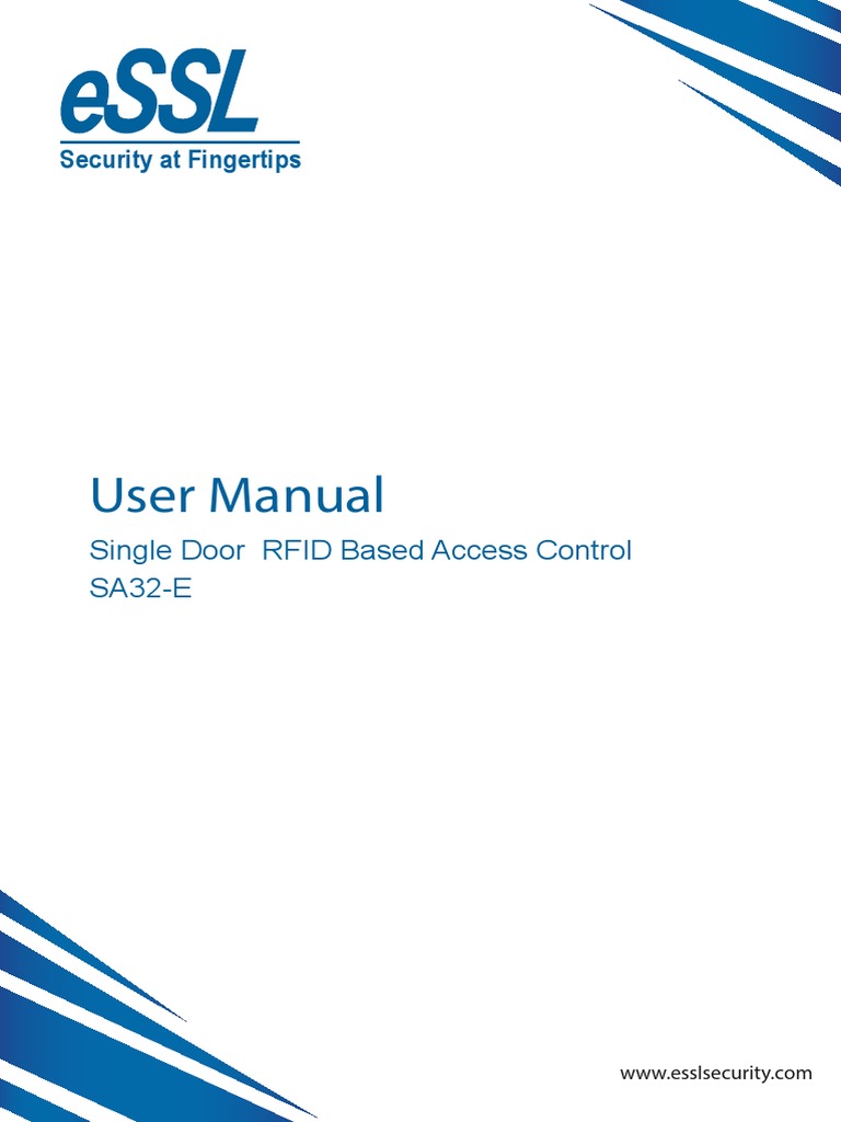 RFID Manual | PDF | Access Control | Computer Access Control
