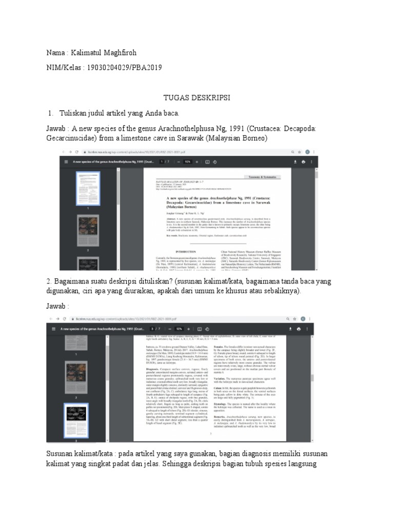 029 - Kalimatul Maghfiroh - PBA2019 - Pendahuluan | PDF