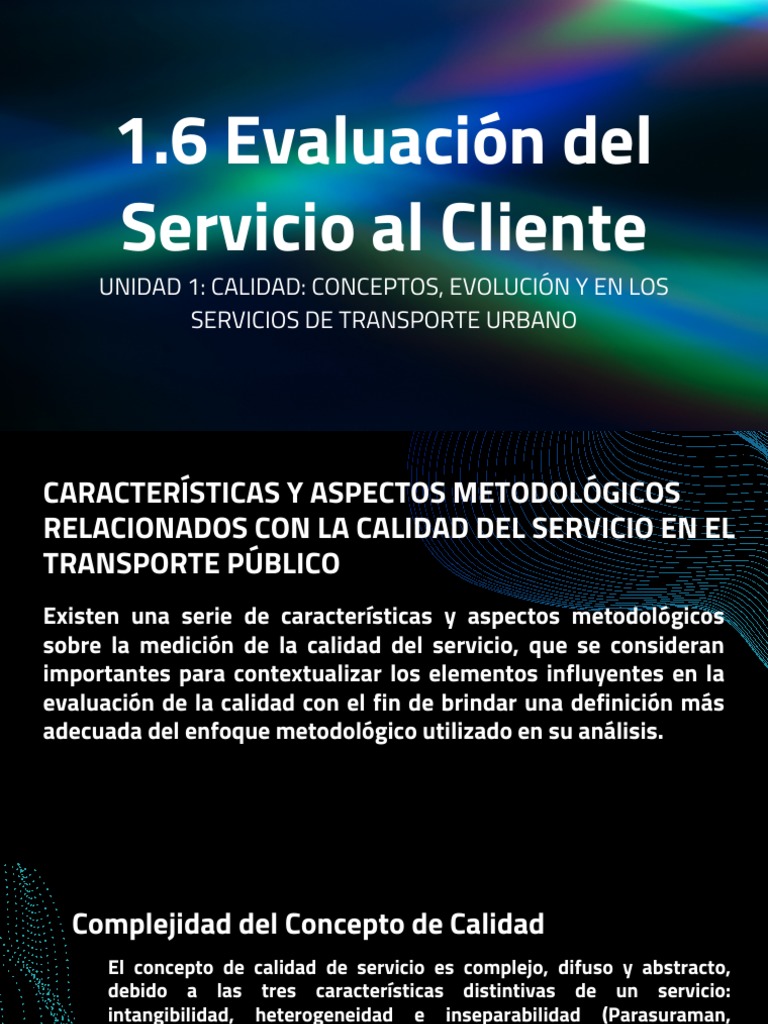 1.6 Evaluación Del Servicio Al Cliente | PDF | Modelos de ecuaciones estructurales | Análisis de ...