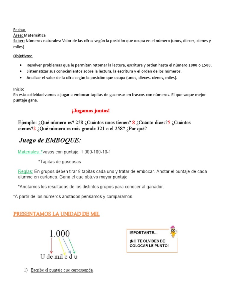 Actividad Terminada de Matematica | Descargar gratis PDF | Convenciones ...