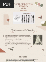 Cuadro Comparativo TAT-CAT-A-CAT-H | PDF | Sicología | Ciencia cognitiva