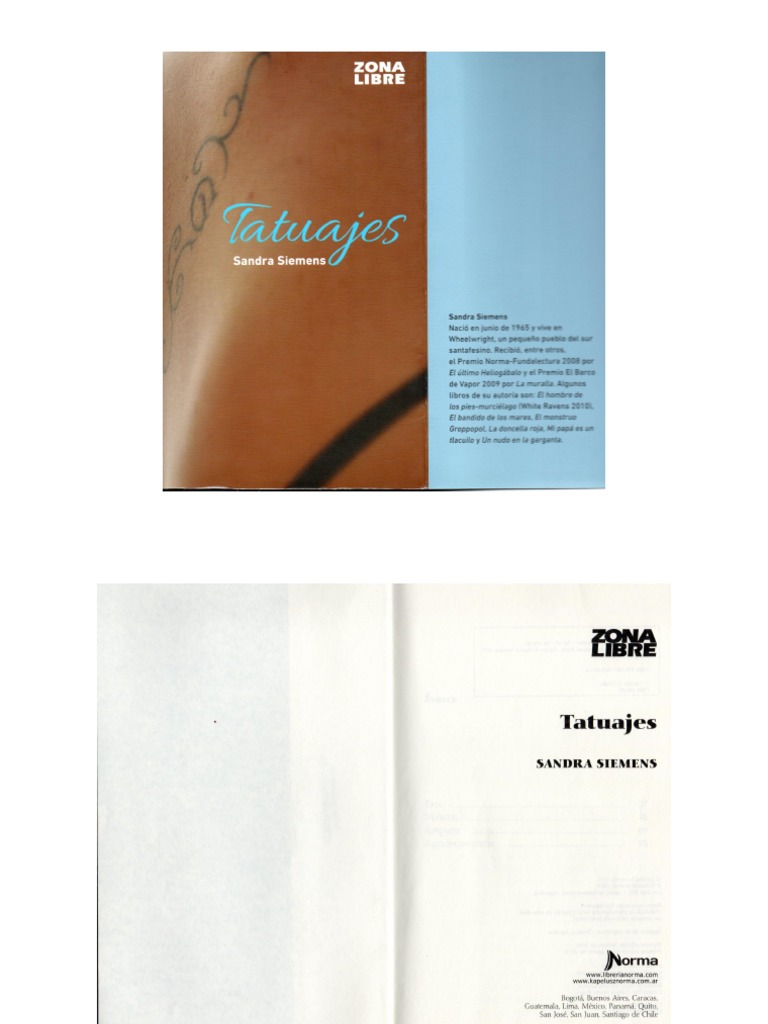 Sandra Siemens - Tatuajes | PDF
