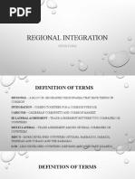 Factors Promoting Regional Integration | PDF | Regional Integration ...