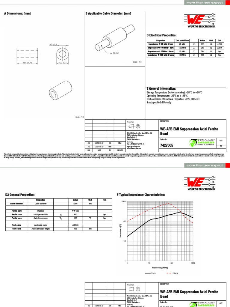 Datasheet - HK 7427005 5777534 | PDF | Reliability Engineering | Safety