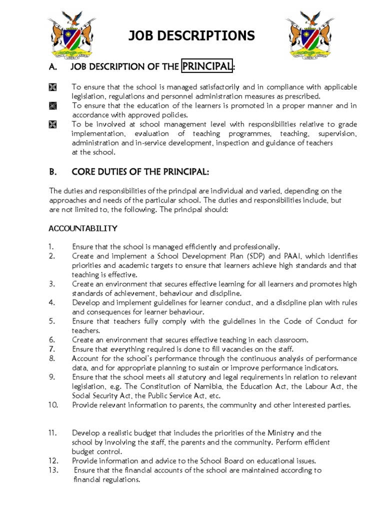 Job Descriptions | PDF | Teachers | Learning