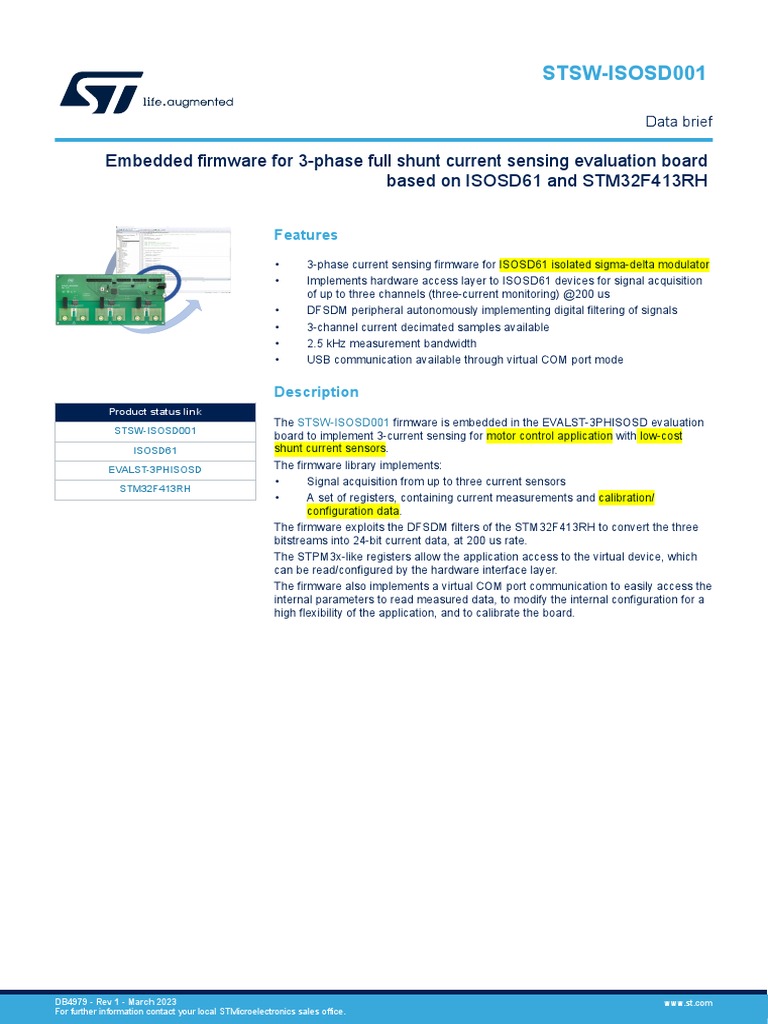 STSW Isosd001 | PDF | Usb | Information And Communications Technology