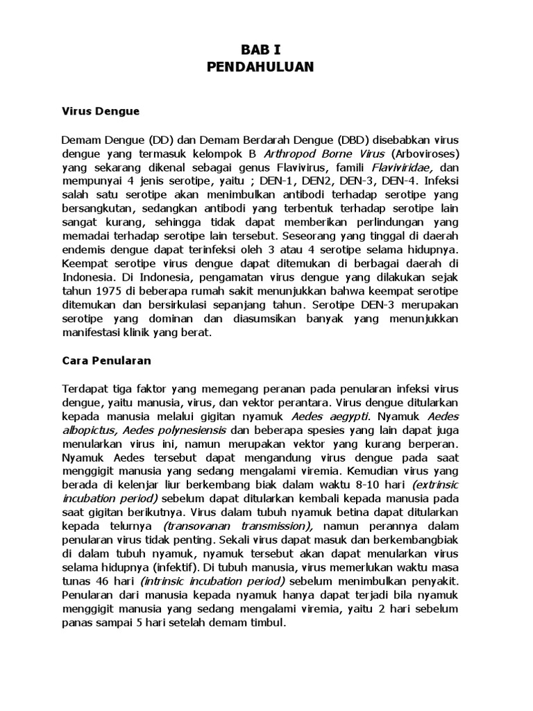 Pedoman Tata Laksana DBD | PDF