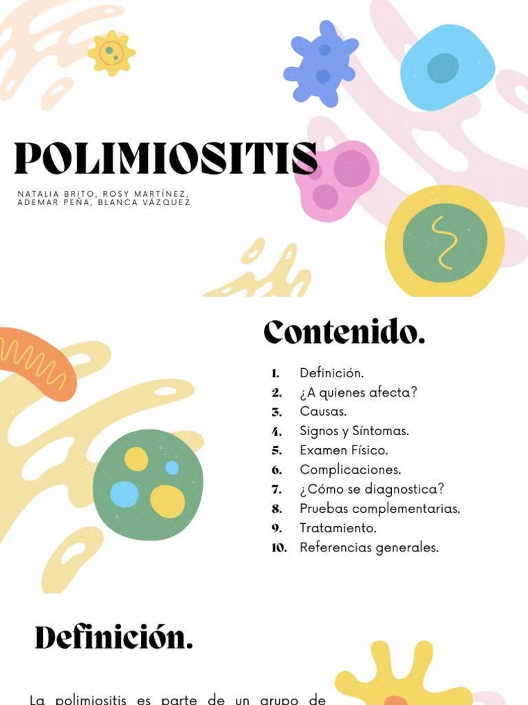 POLIMIOSITIS | PDF | Medicina CLINICA | Enfermedades y trastornos