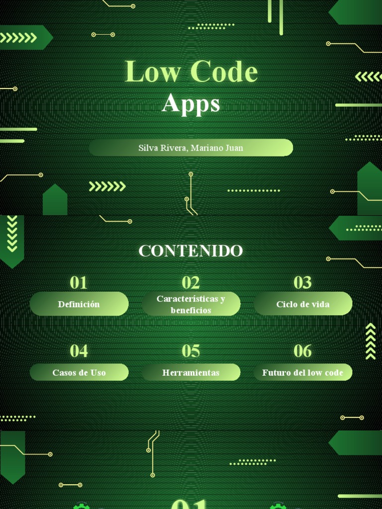 Low Code Apps - Mariano Silva | PDF | Software de la aplicacion | Computación en la nube