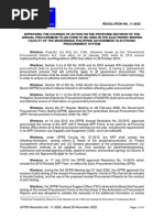 GPPB Resolution No. 02-2022 - Revised Procurement Forms - SGD | PDF ...