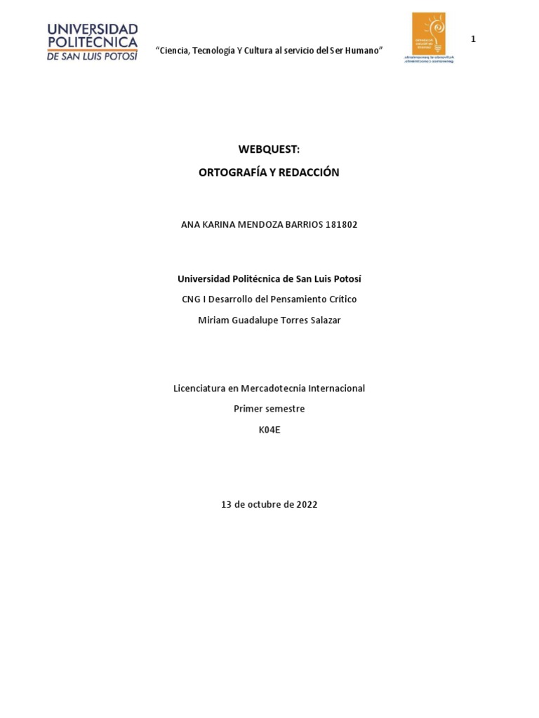 Webquest 2 | PDF | Ciencia cognitiva | Aprendizaje