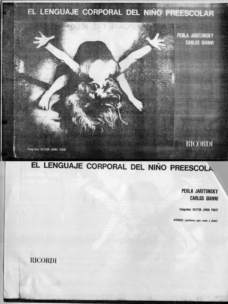 El Lenguaje Corporal Del Niñx Prescolar | PDF