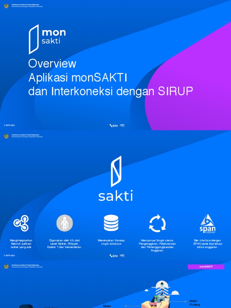 Overview Monsakti Dengan LKPP | PDF