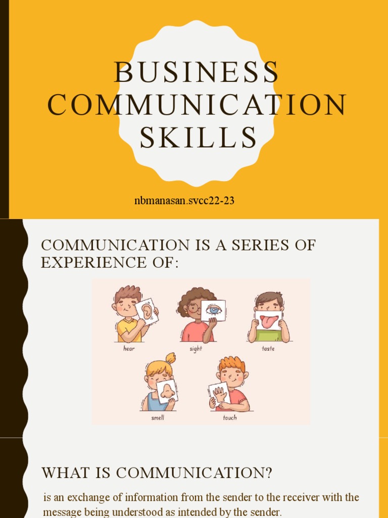 Essential Business Communication Skills | PDF | Communication | Gesture