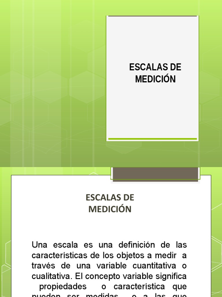 Semana 12 Escalas de Medicion | PDF | Medición | Escala Likert