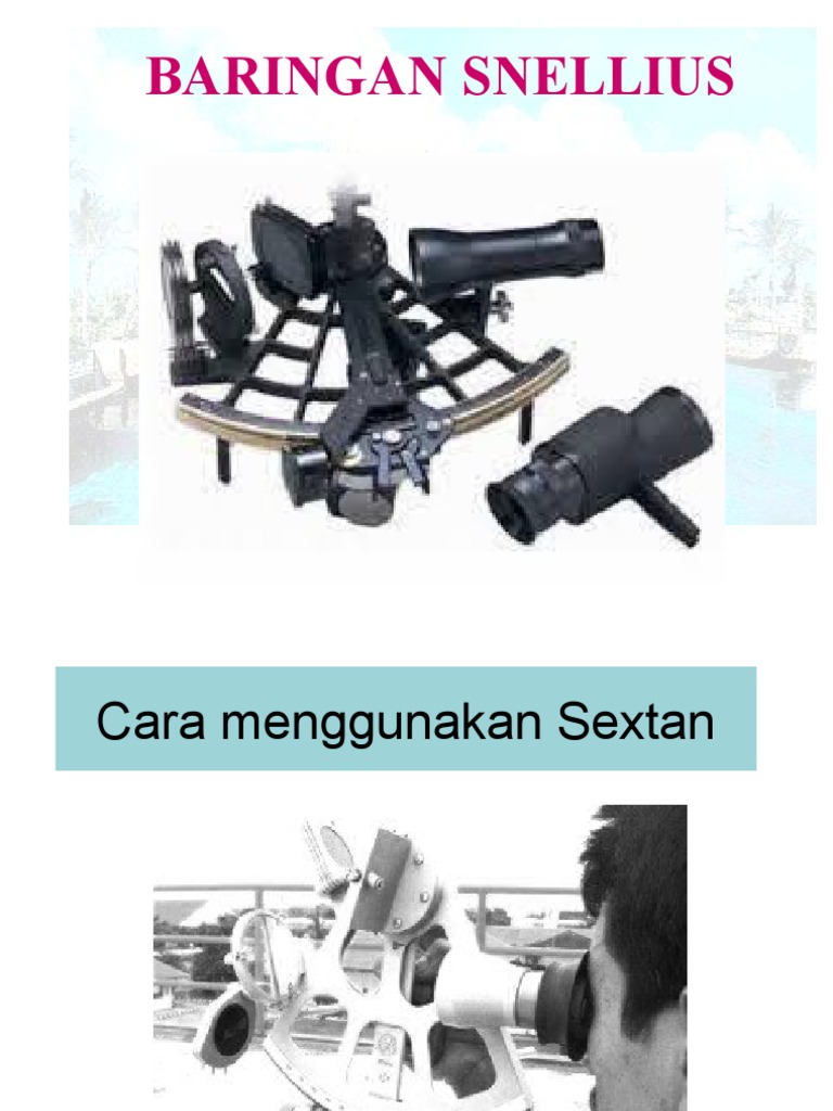 Baringan Snellius | PDF