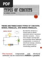 Advantages and Disadvantages of Series and Parallel Circuits | PDF ...