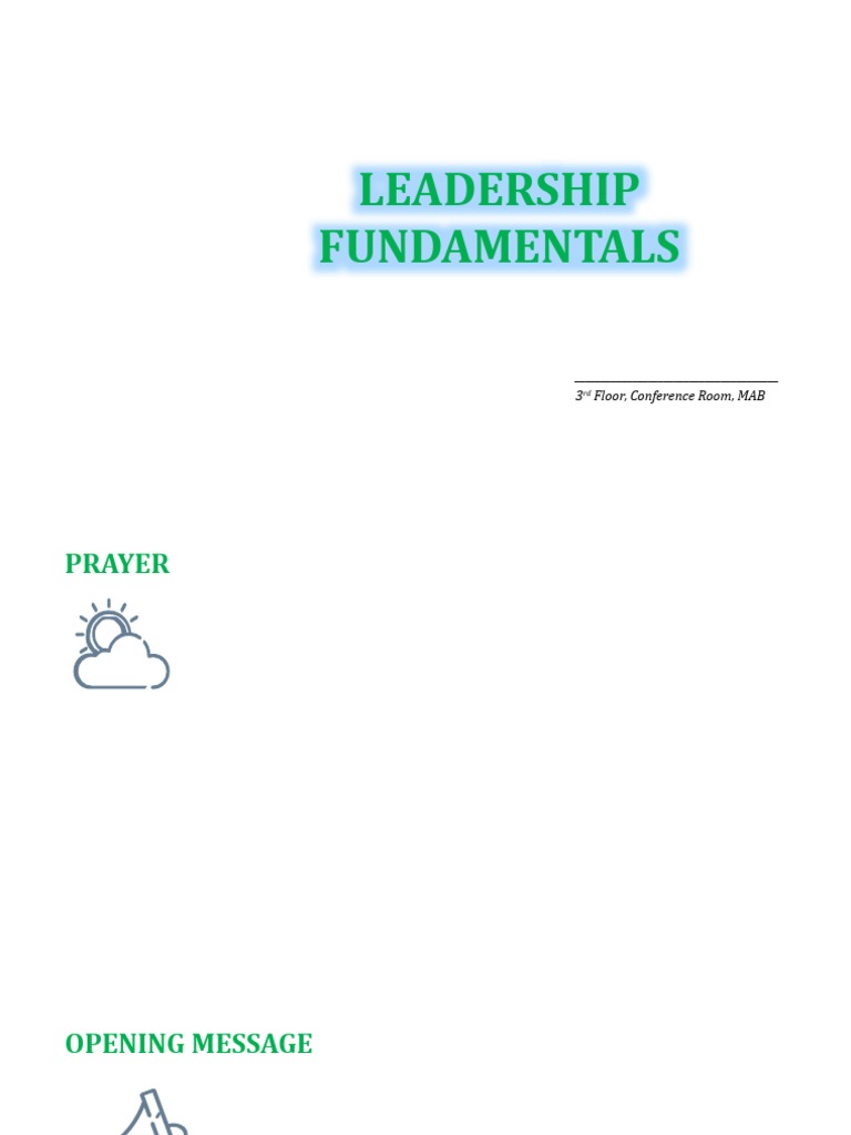Leadership Outline VER22 | PDF | Leadership | Decision Making
