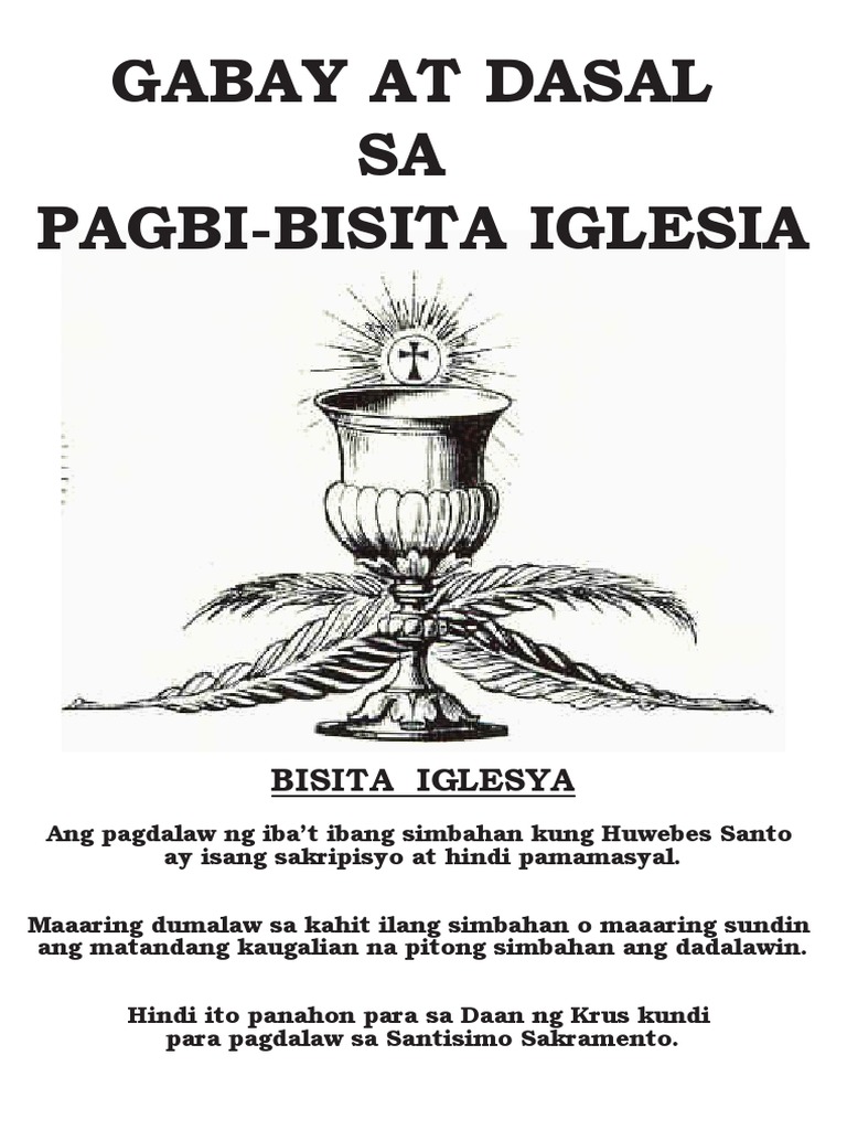 Dokumen - Tips - Bisita Iglesya Prayer 55964bc7301d7 | PDF
