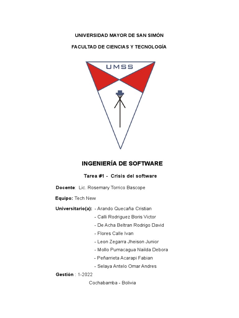 Crisis del Software: Causas y Soluciones | PDF | Software | Ingeniería ...