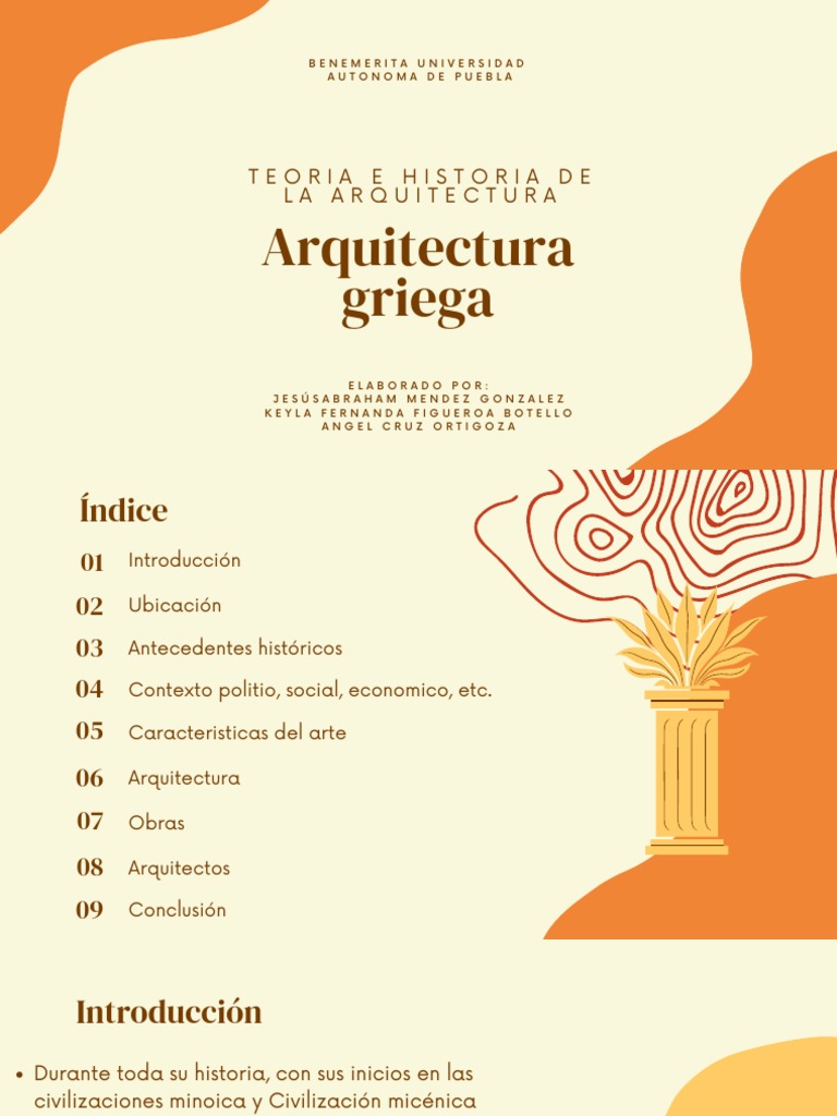 Arquitectura Griega | PDF | Antiguedad clasica | Antigua Grecia