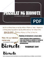 BIONOTE | PDF