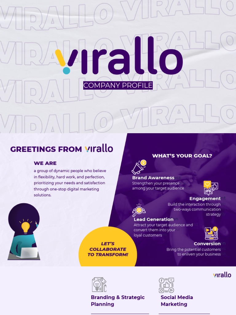 Virallo: Digital Marketing Solutions | PDF