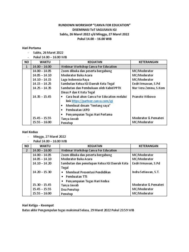 Workshop Canva untuk Guru | PDF