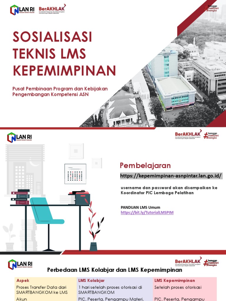 Tutorial LMS PIM Fasilitator Dan LMS Workshop | PDF