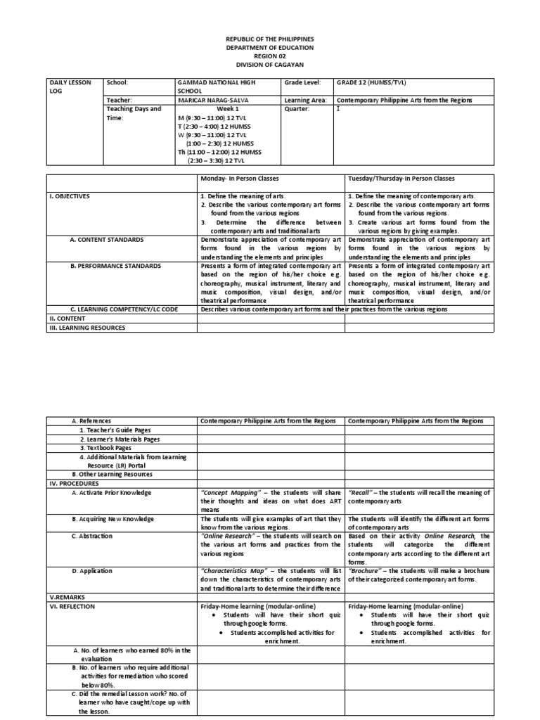 Week 1 | PDF | Learning | Teachers