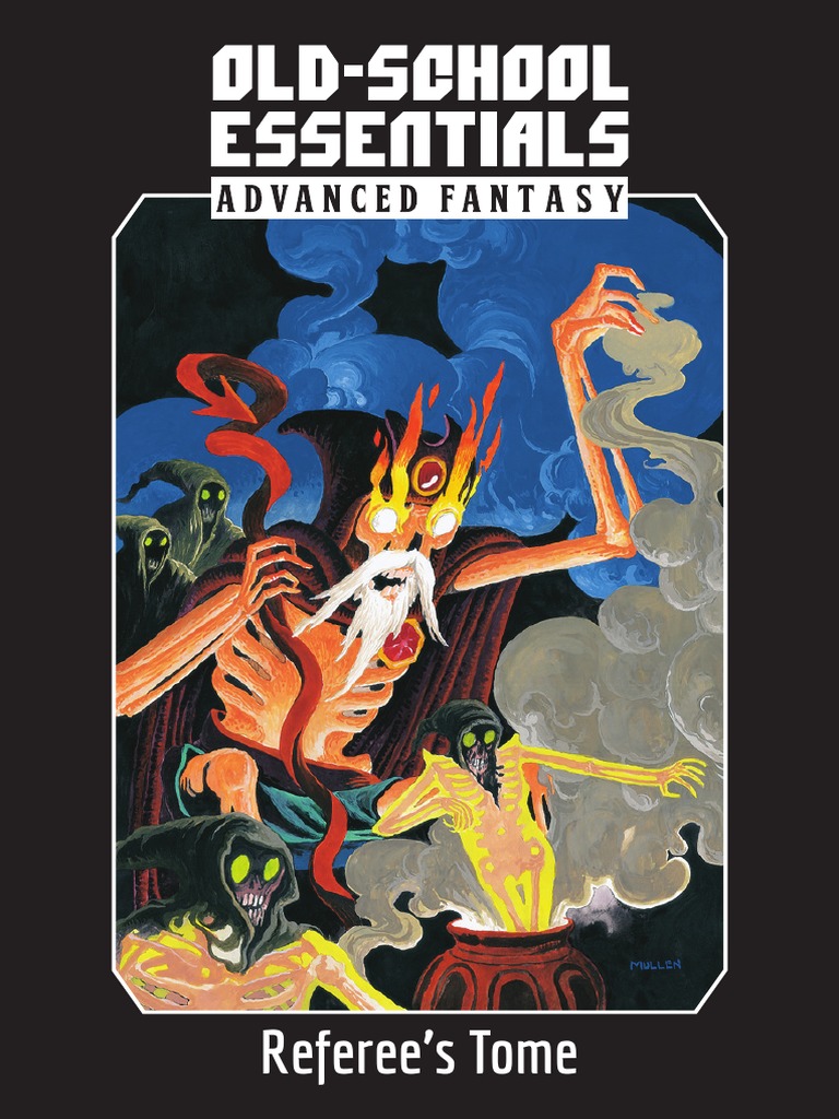 Old School Essentials Advanced Fantasy Referee's Tome v1 0 | PDF | Bracket | Risk