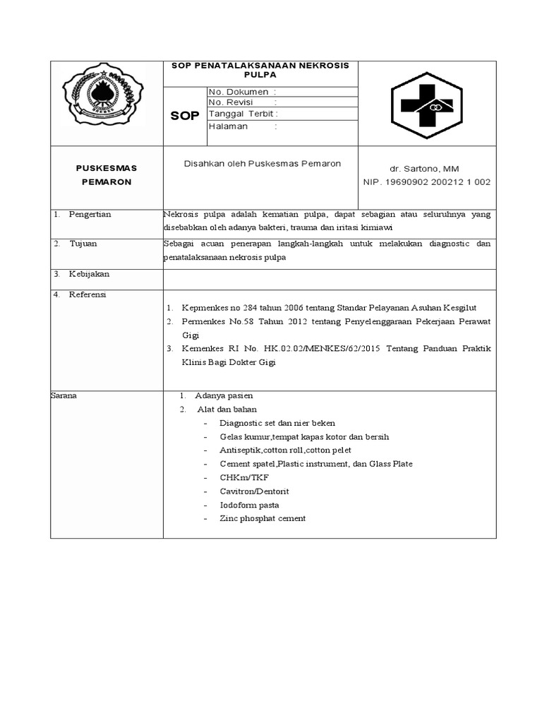 SOP Penatalaksanaan GP | PDF | Pengembangan Diri