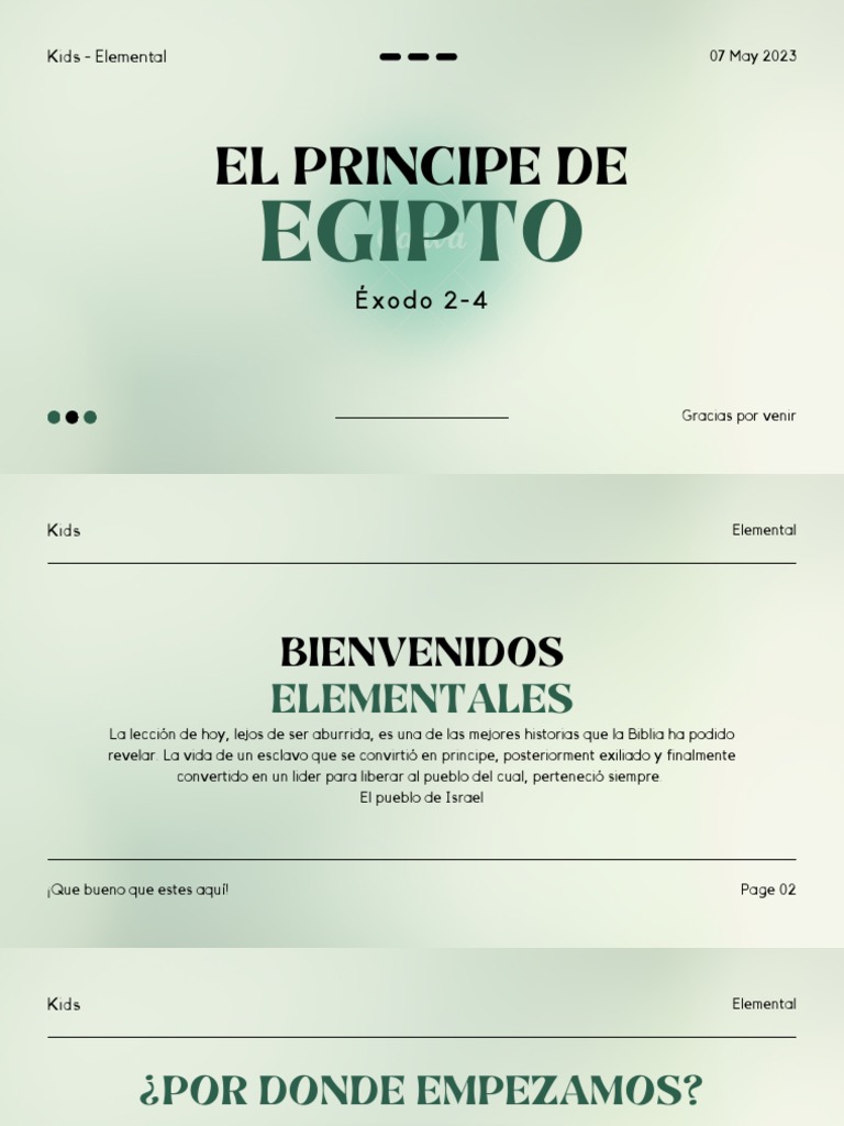 Moises Principe de Egipto | PDF | Moisés